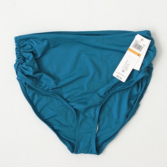 Anne Cole | Swim | Anne Cole Convertible High Waist Bikini Bottom Teal ...